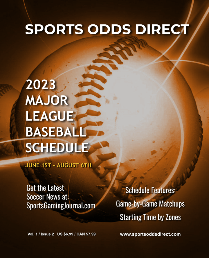 2023 MLB Baseball Schedule Book 2